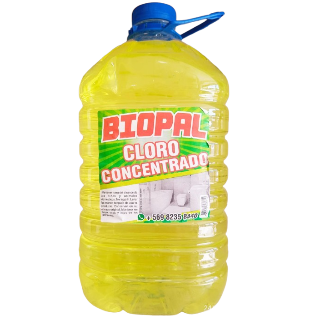 Cloro Tradicional en Bidón Biopal 5 L – Finkel